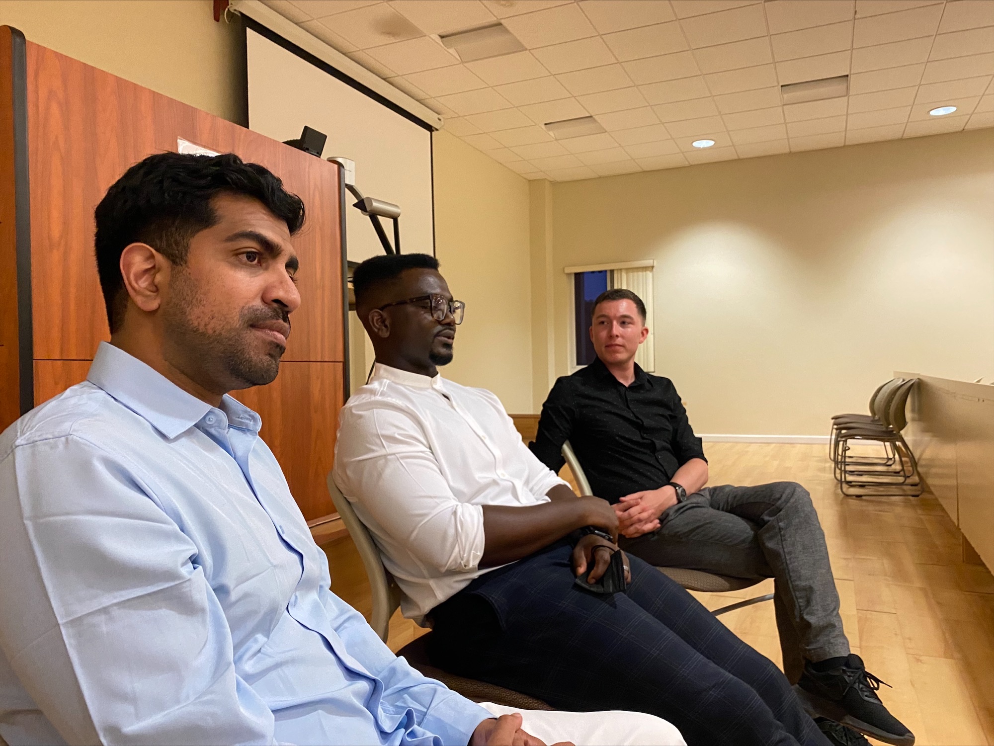 Alumni Addressing Incoming Class - AUA Alumni